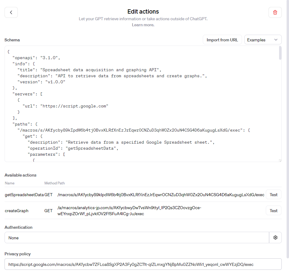【ChatGPT×Googleスプレッドシート】グラフを作成するGPTsを作ってみた #GoogleAppsScript - Qiita